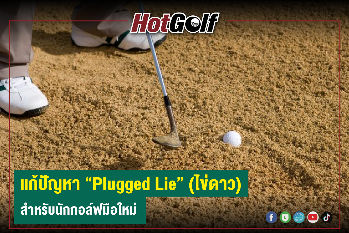 แก้ปัญหา "Plugged Lie" (ไข่ดาว) สำหรับนักกอล์ฟมือใหม่ - เว็บไซต์ ...